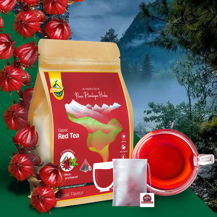 Hibiscus Teas| Blend of Pure Himalayan Herbs – prideofhimalaya