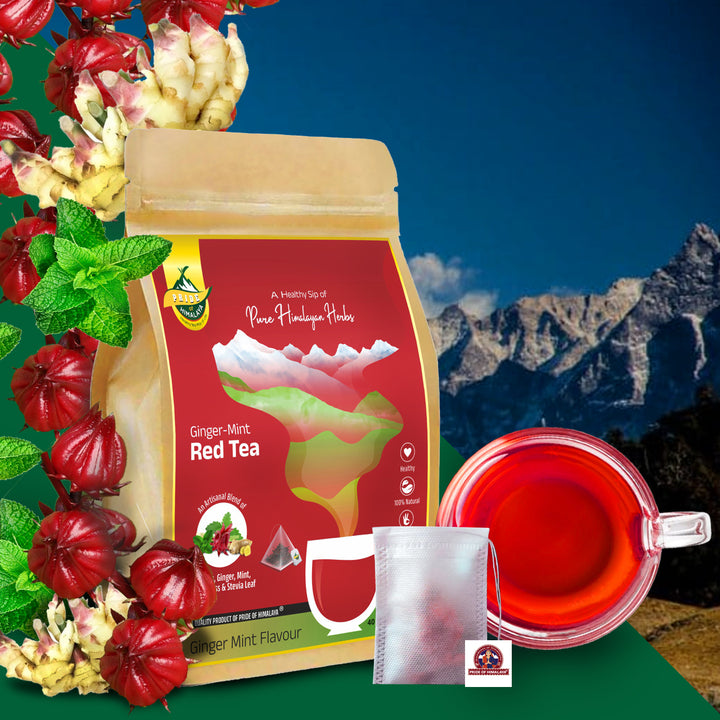 Hibiscus Teas| Blend of Pure Himalayan Herbs – prideofhimalaya