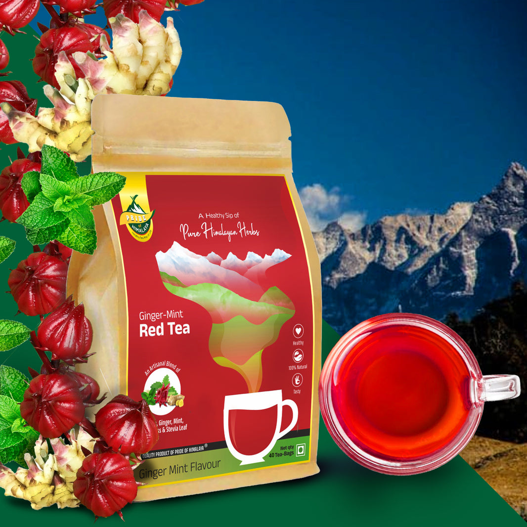 Hibiscus Teas| Blend of Pure Himalayan Herbs – prideofhimalaya