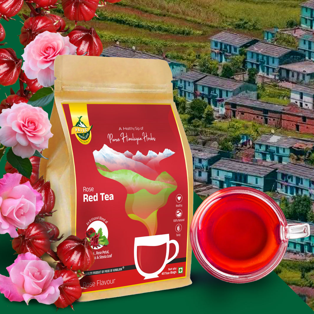 Hibiscus Teas| Blend of Pure Himalayan Herbs – prideofhimalaya