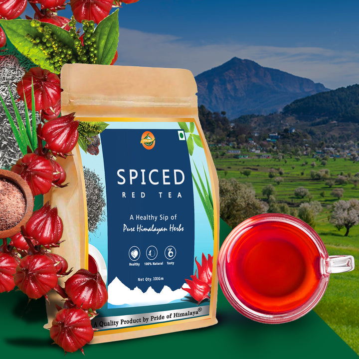Hibiscus Teas| Blend of Pure Himalayan Herbs – prideofhimalaya